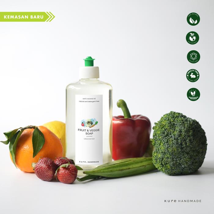 Jual KURE Fruit and Veggie Soap (Sabun Cuci Buah dan Sayur) - Jakarta ...