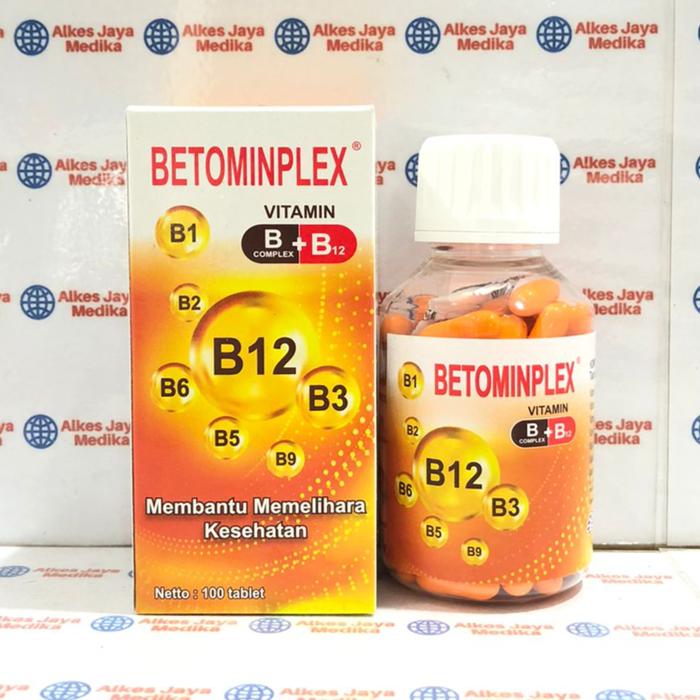 Jual Betominplex Vitamin B Complex B12 isi 100 tablet - Kota Tangerang ...