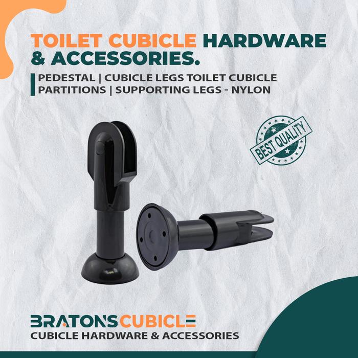 Jual Nylon Pedestal Cubicle Legs Kaki Partisi Toilet Supporting Legs ...
