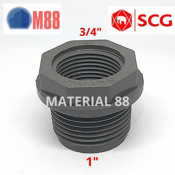 Jual SCG Vlok Ring 1 x 3/4 PVC Verlop Sok Drat Dalam Luar SDD SDL - Kab ...