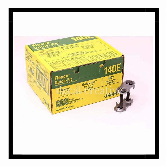 Jual Fastener flexco 140E flexco quick fit 140E - Jakarta Barat - conveyor glodok | Tokopedia