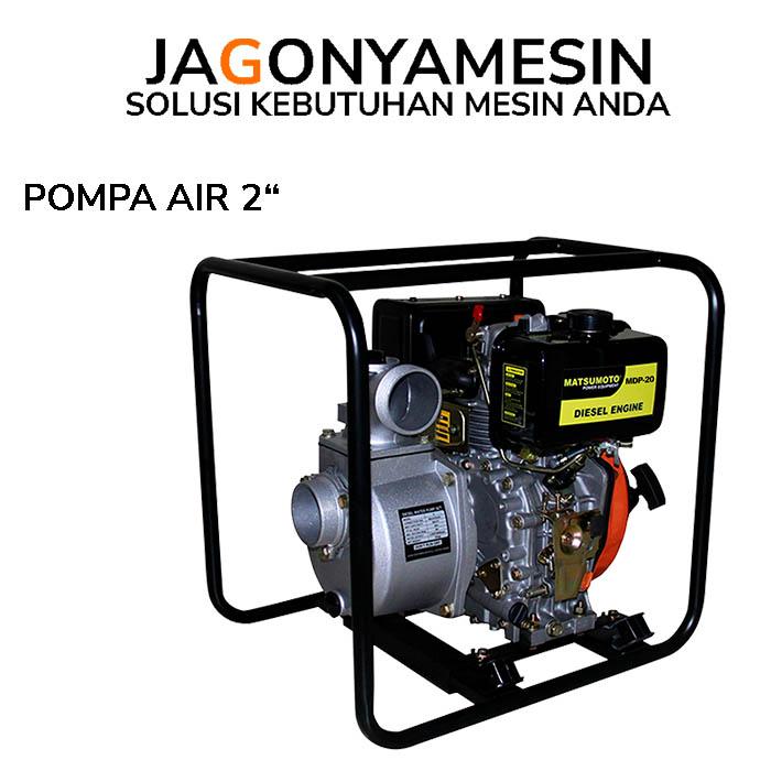 Jual POMPA ALKON / POMPA IRIGASI SOLAR MDP-20 2 INCH / DIESEL WATER ...