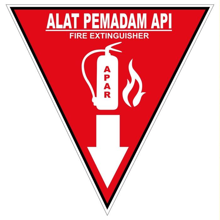 Jual Stiker Petunjuk Alat Pemadam Api Safety Sign Sticker A5 - Kota ...