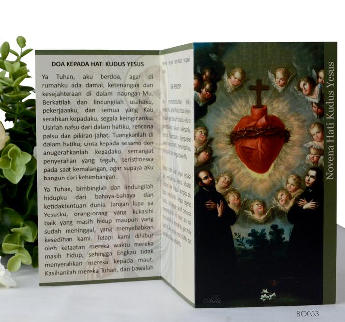 Jual Lembaran Doa Novena Hati Kudus Yesus Rohani Katolik - Kota ...