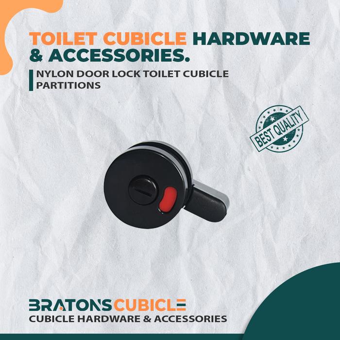 Jual Nylon Door Lock Toilet Cubicle Partitions Kunci - Jakarta Barat ...