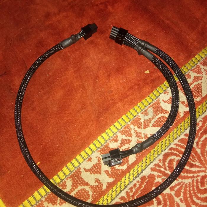 Jual 6 Pin To 6+2*2 Pci-e Dari Konektor 6 Pin Peripheral Psu Corsair Di ...