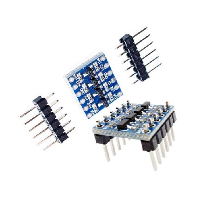 Jual Modul 4 Channel Logic Level Converter IIC 5V To 3.3V Bi ...