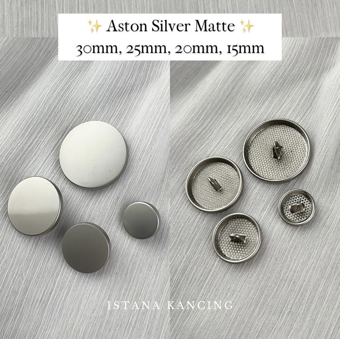 Promo Kancing Baju 20mm 2cm Premium Import | Kancing Jamur Metal Logam ...