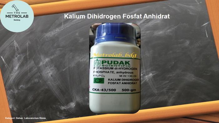Jual Kalium Dihidrogen Fosfat Anhidrat | KH2PO4 | 500 g/botol - Kab ...