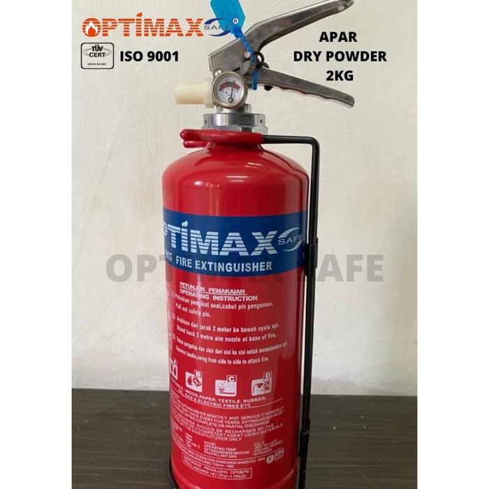Jual Tabung Racun Api APAR Optimax Safe Dry Chemical Powder 2 KG ...