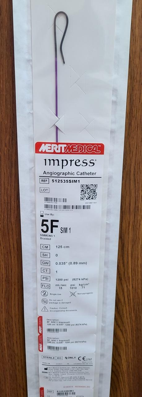 Jual Pigtail Catheter Merit Medical Cathlab Kateterisasi Jantung - Kab ...