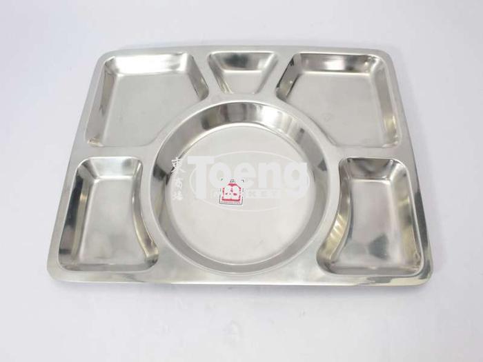 Jual BAKI SS FOOD TRAY SS / BAKI SEKAT STAINLES / BAKI KOTAK MASPION ...