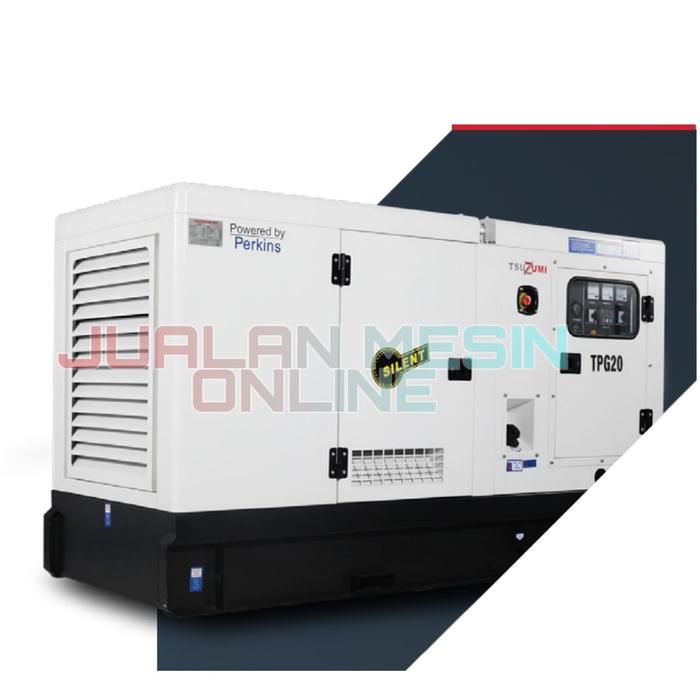 Jual Genset Perkins 20 KVA 16000 watt Original Tsuzumi Type TPG 20KVA ...