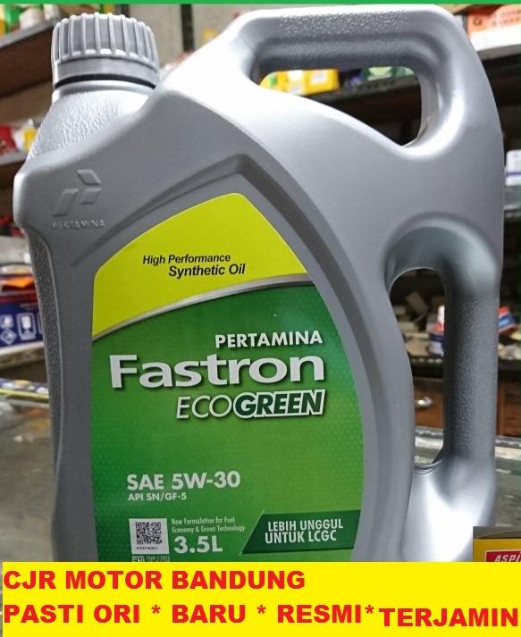 Jual OLI Pertamina FASTRON ECO GREEN 5W 30 MOBIL LCGC CALYA SIGRA ...