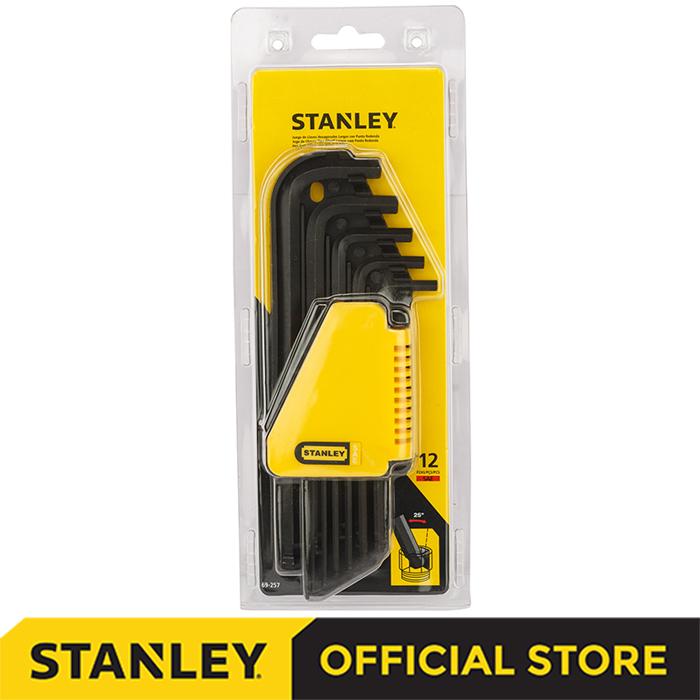 Promo Stanley Ballpoint Hex Key Set / Kunci Hex Metric 12Pcs 69-257 ...