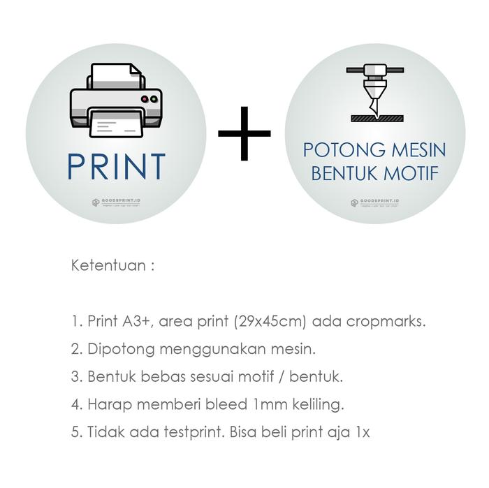 Jual Cetak sticker cromo A3+ - stiker kromo PRINT LASER - murah , bagus ...