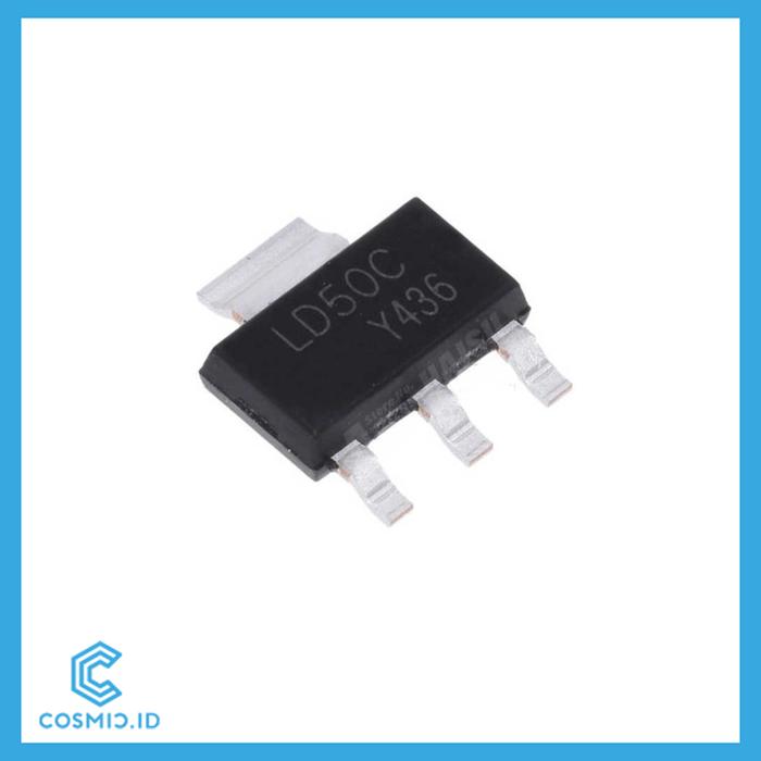 Jual LD1117 LD1117S50 LD50 SOT-223 Low Drop Regulator - Kab. Bandung ...