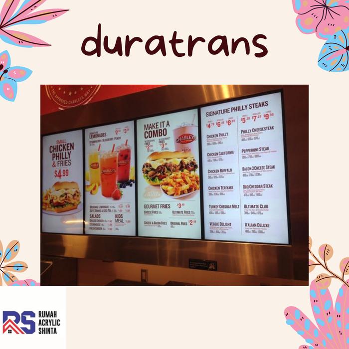 Jual Duratrans|custom design&ukuran|1 hari jadi| - Kab. Tangerang ...