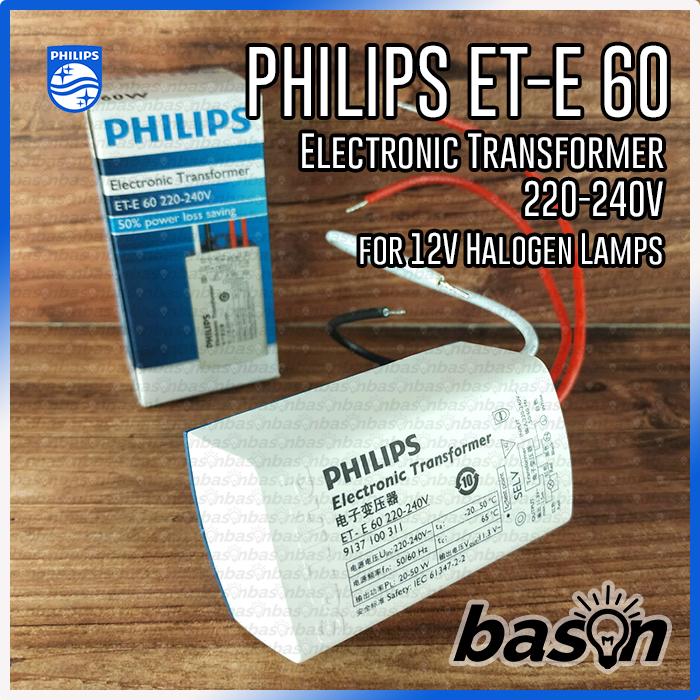Promo PHILIPS Electronic Ballast ET-E 60 (Ballast lampu Halogen ...