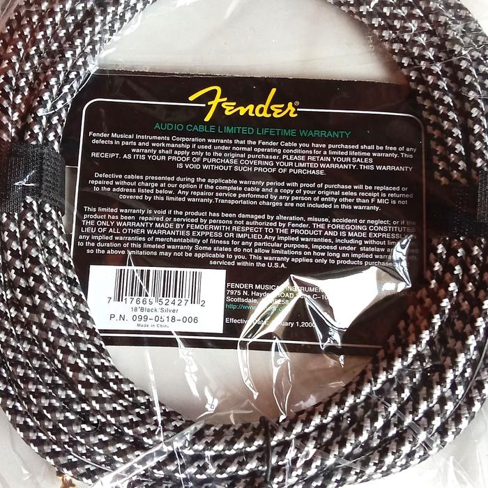 Jual kabel jack gitar fender 6 meter - Jakarta Timur - jaya musika ...