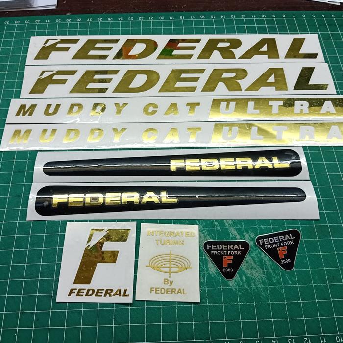 Jual stiker sepeda federal muddy cat ultra - Kota Bandung - inno stiker ...