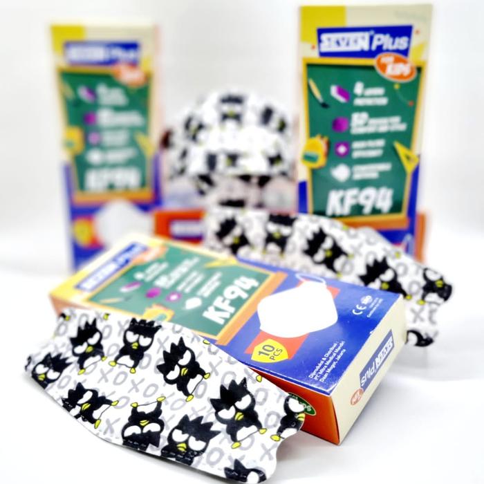 Jual KF94 Kids merk Seven Plus / Kemenkes / 4ply -kf94 - KF Kids Dino ...