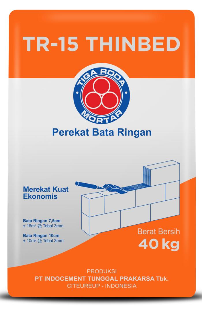 Jual Semen Tiga Roda Mortar Thinbed TR-15 - Kab. Tangerang - TB INDOSATU | Tokopedia