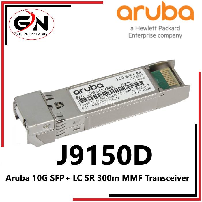 Jual Aruba 10G SFP+ LC SR 300m MMF Transceiver / HP Aruba J9150D ...