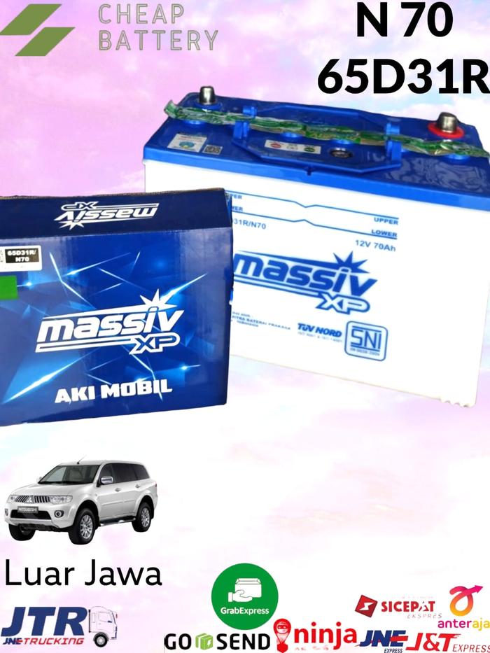Jual Accu/ aki mobil basah massiv xp n70 12v 70ah 65d31r - Kota Tangerang - Murah Aki | Tokopedia