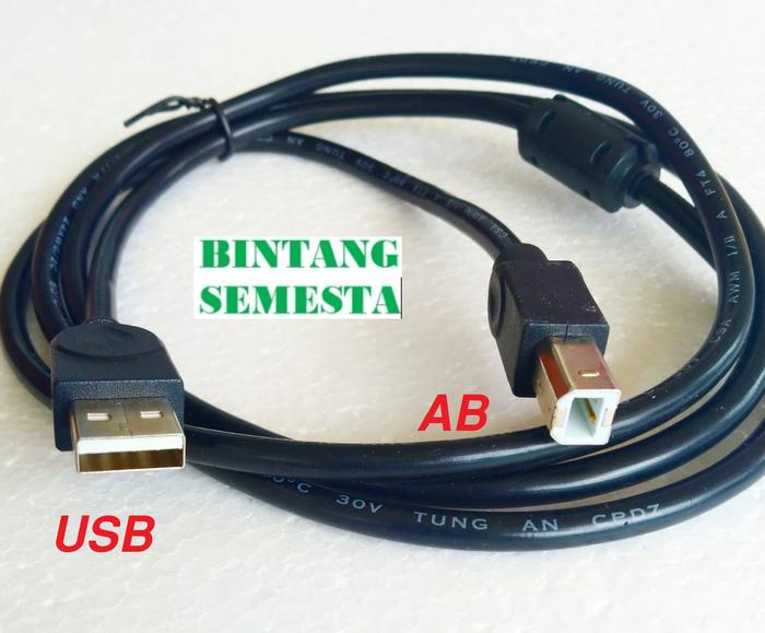 Jual kabel data arduino USB tipe A to USB tipe B 1.5m - Kab. Bekasi ...