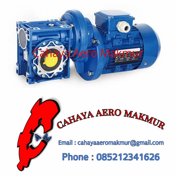Jual Gearmotor NMRV 110 + PC 090 c/w 1.5hp 1.1kw 3phase - Kota ...