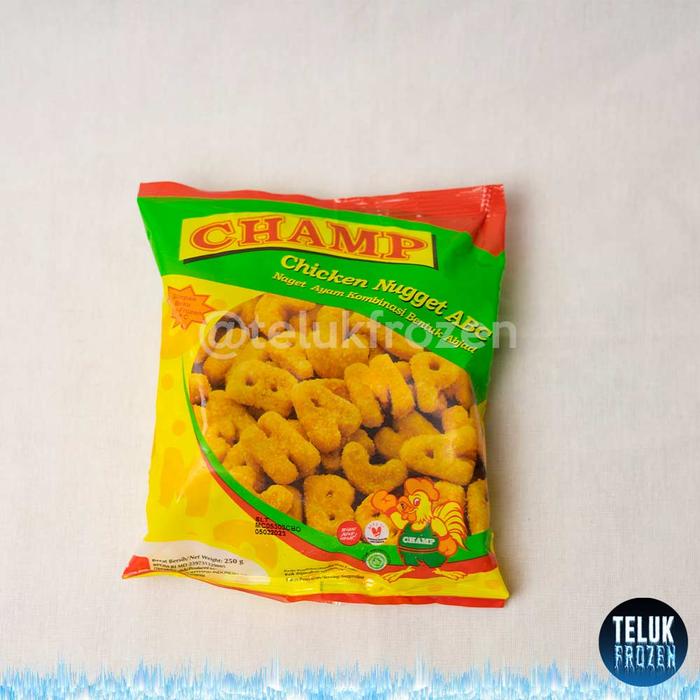 Jual champ chicken nugget abc 250 g / nuget abc 250gram / champ nugget ...