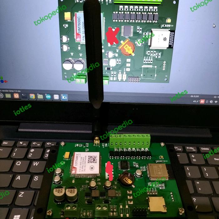 Jual SIM7600 ESP32 Input isolate 8ch modbus RTU rtc SD card - Kota ...