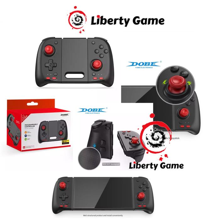 Jual Nintendo Switch Dobe V1 V2 Oled Gamepad Wireless Split Pad Stik ...