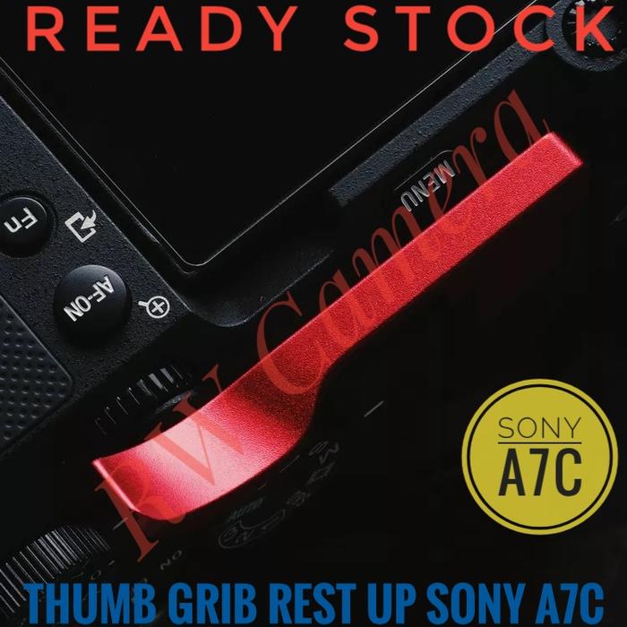 Jual Thumb Grip Rest Up Sony A7c Thump Hand Grib Hot Shoe Plate A7 C Di ...
