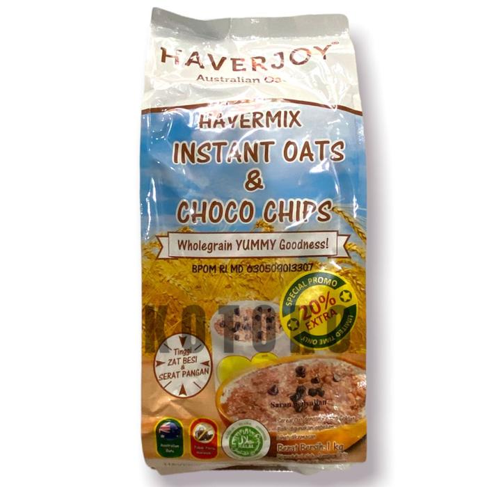 Jual Haverjoy Rolled/Instant/Quick Cooking/Rolled Barley/Choco Chips ...