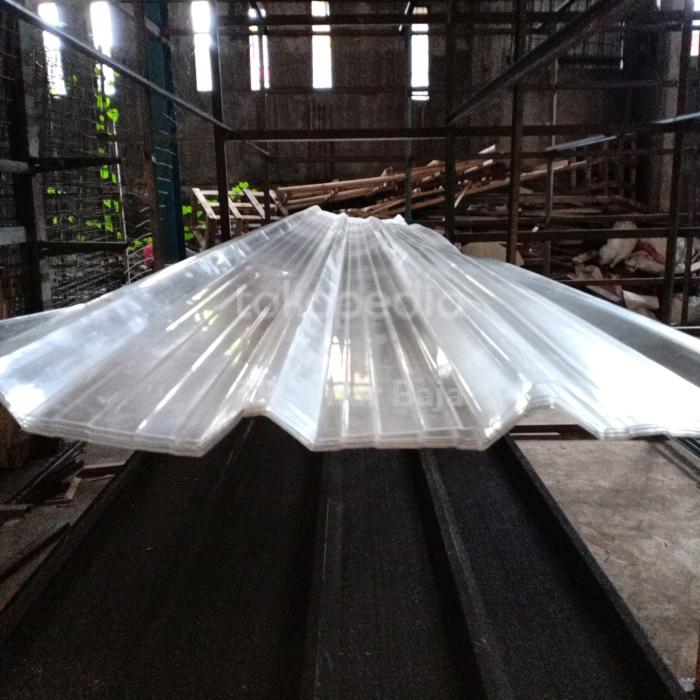 Jual Spandek Transparan 6 x 1mm SNI / Atap Spandek Transparan - Kota ...