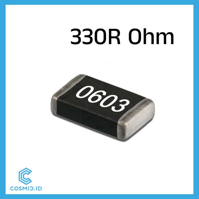 Jual Resistor 330 Ohm 0603 SMD 330R 5% SMD0603 - Kab. Bandung Barat ...