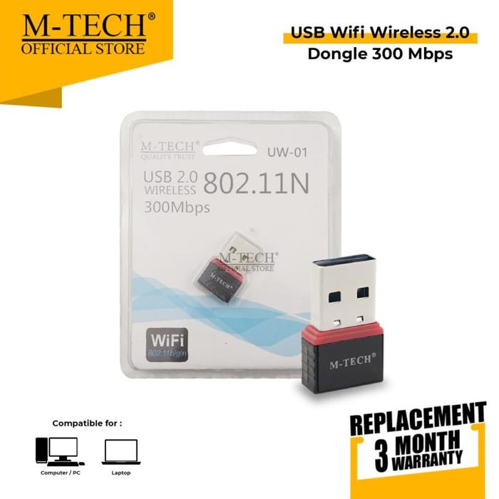 $USD 2,03 !!! Works : M-Tech UW-01 300Mbps - Realtek RTL8188eu ...