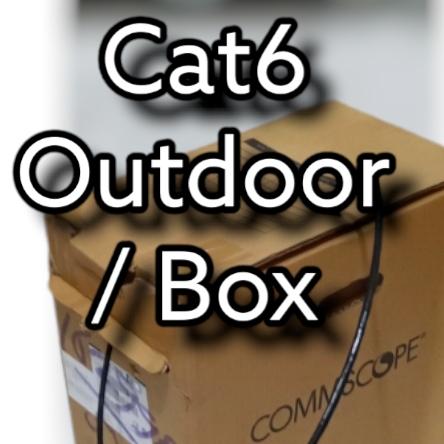 Jual Kabel LAN Network COMMSCOPE (AMP) CAT6 4UTP 23AWG PE JACKET BLACK ...