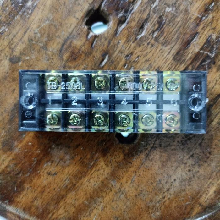 Jual Terminal Block Blok Kaca TB 6 Pole 25A TB-2506 TC 2506 6P 25 A - Kota Semarang - Central ...