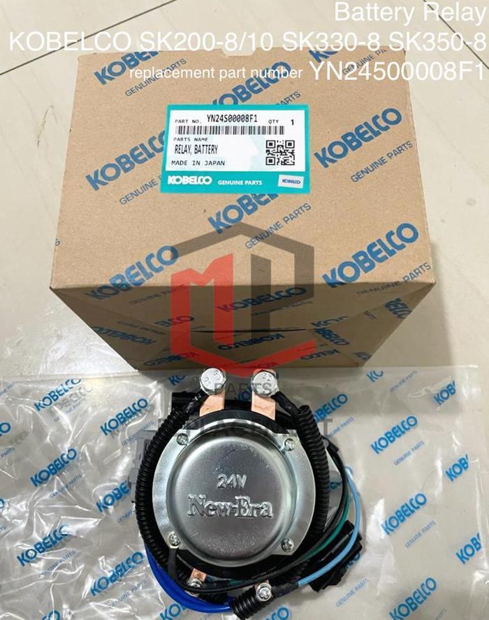 Jual Battery Relay 24v New Era Kobelco SK200 SK330 SK350 YN24S00008F1 ...
