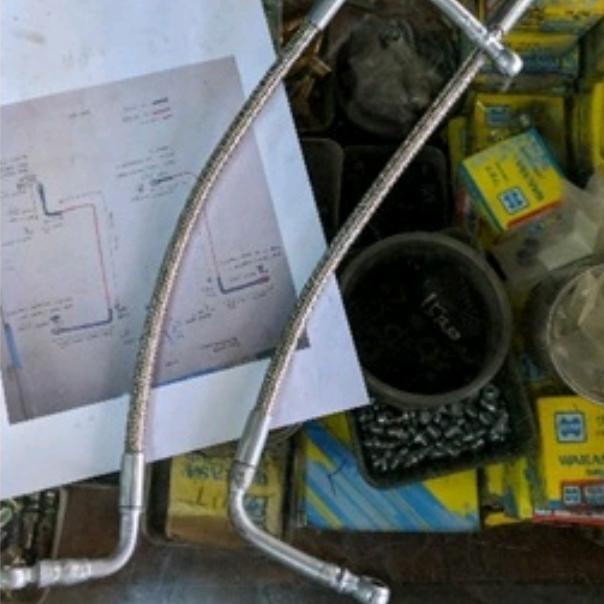 Jual galeri 2 contoh desain selang cooler dan nepel - Kab. Mojokerto ...
