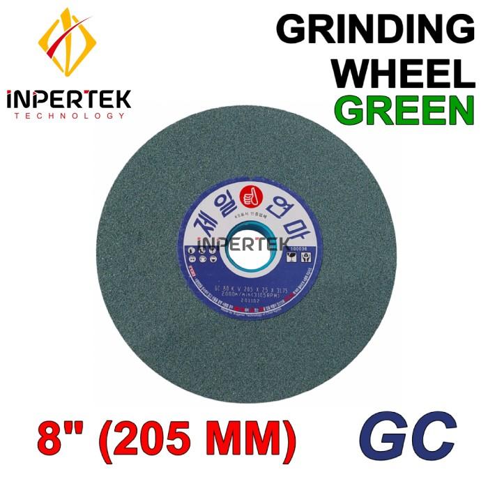 Jual Grinding Wheel 8 Inch CHEIL 205 X 25 X 31.75 GREEN Batu Gerinda ...