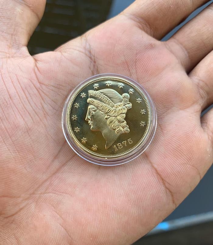 Jual Koin Liberty 1875 20 Dollar - Kab. Banjar - AB BANKNOTES BJM ...