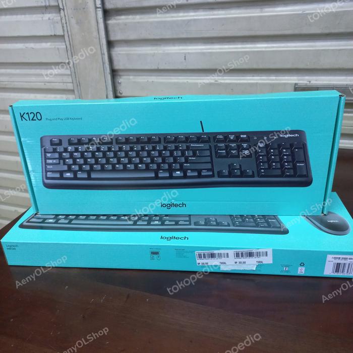 Jual KEYBOAR LOGITECH K120 KABEL USB ORIGINAL - Jakarta Timur ...