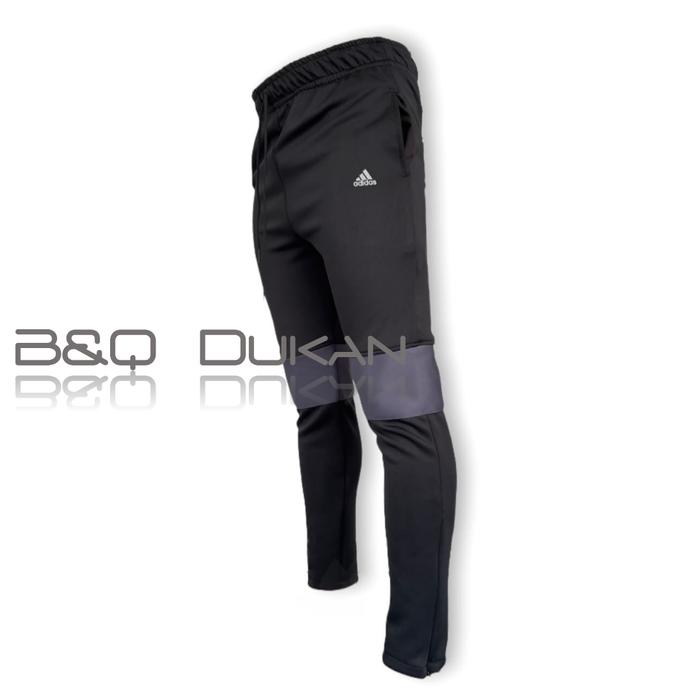 Jual Celana Jogger Panjang Trackpants Pria Celana Trening Adidas Hitam ...