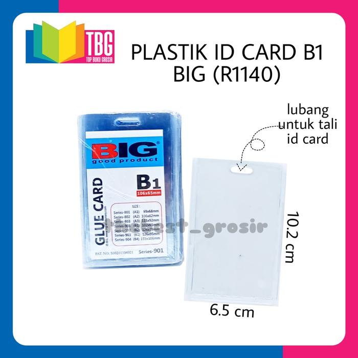 Jual PLASTIK ID CARD A1-B1 BIG / MIKA ID CARD / ID CARD HOLDER - Kab. Bojonegoro - thebestgrosir ...