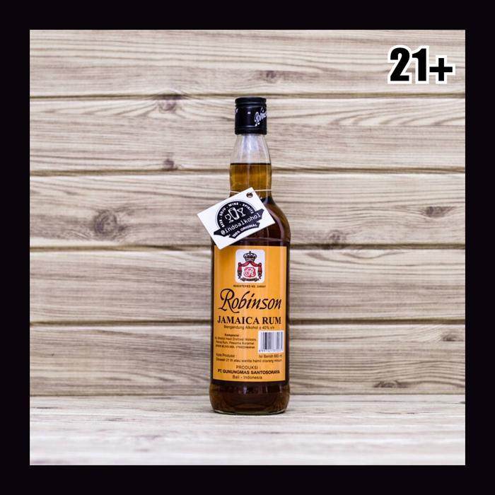 Promo Robinson Jamaica Rum 680ml - INDOALKOHOL Original 100% - Kota ...