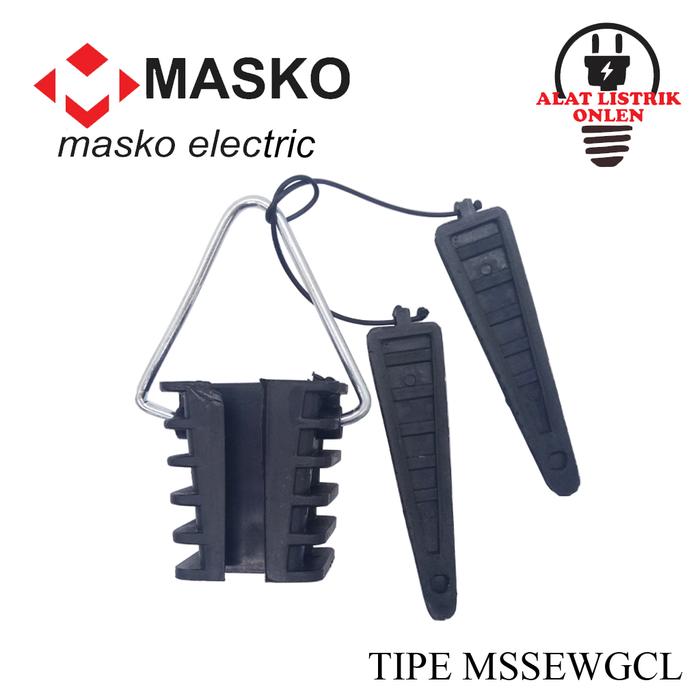 Jual SERVICE WEDGE Clamp Klem Tarikan Kabel PLN Service WGCL MASKO ...
